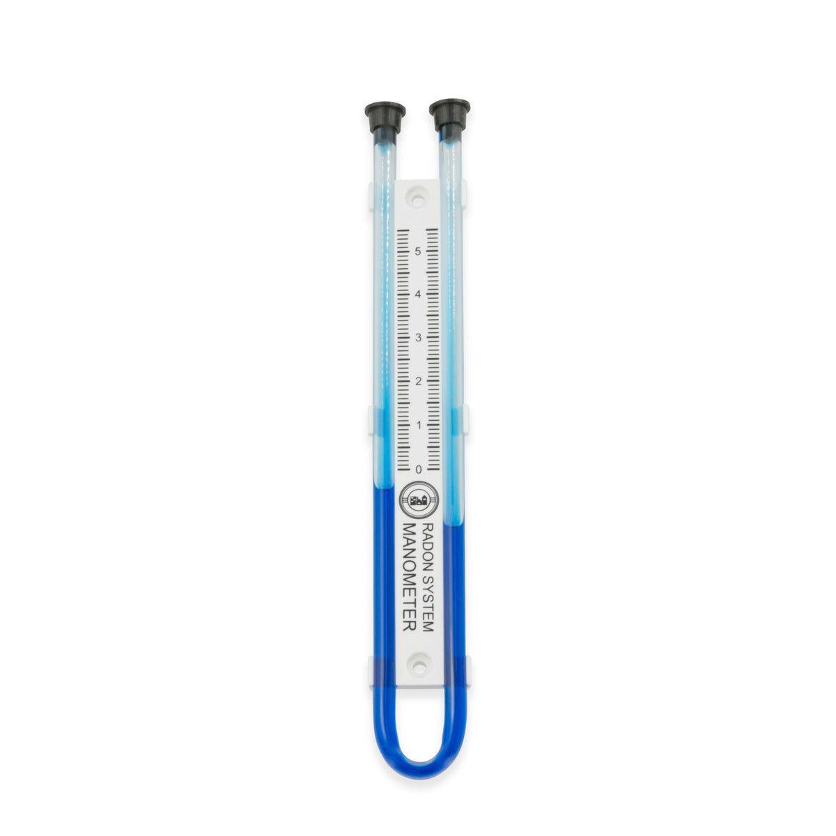 5.5" U-Tube Radon System Manometer
