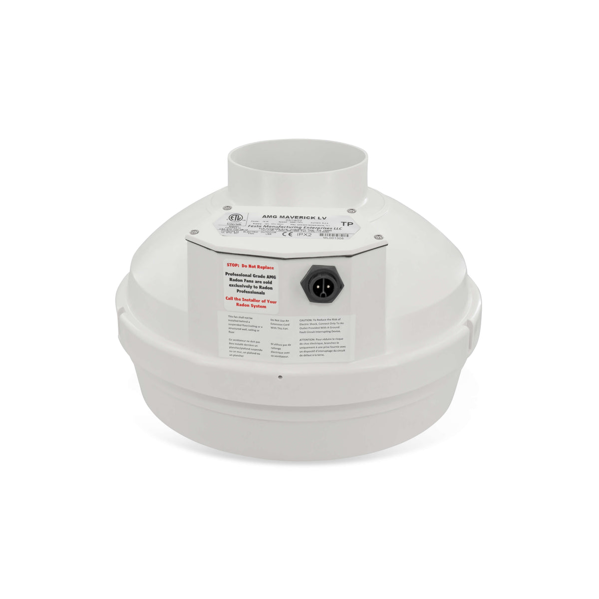 Low-Voltage Radon Fans | Radon Fan Replacement | Festa Radon